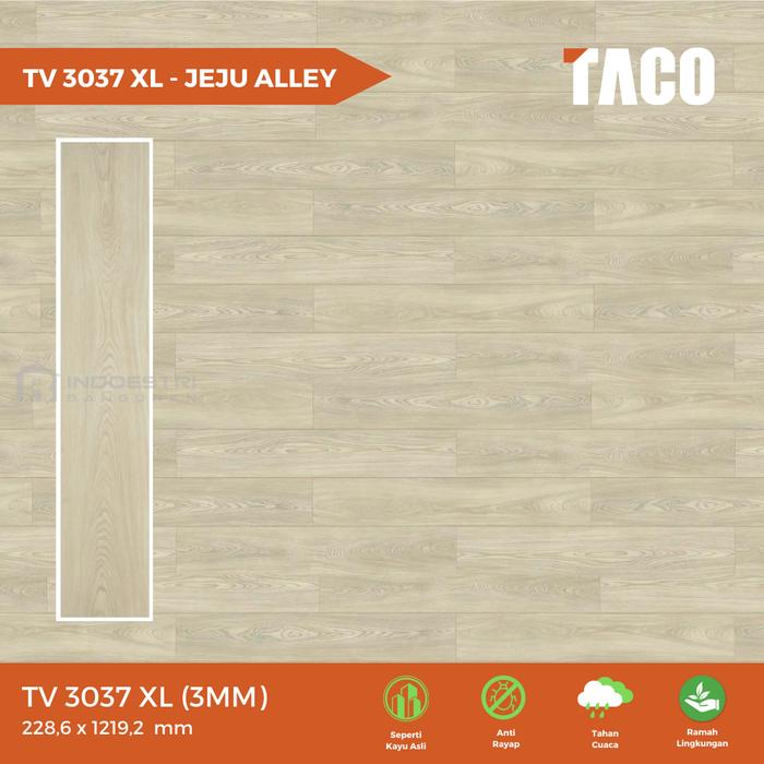 Jual TACO Lantai Vinyl 3mm TV 3037 XL Jeju Alley / Lantai Motif Kayu ... Jual TACO Lantai Vinyl 3mm TV 3037 XL Jeju Alley / Lantai Motif Kayu ...