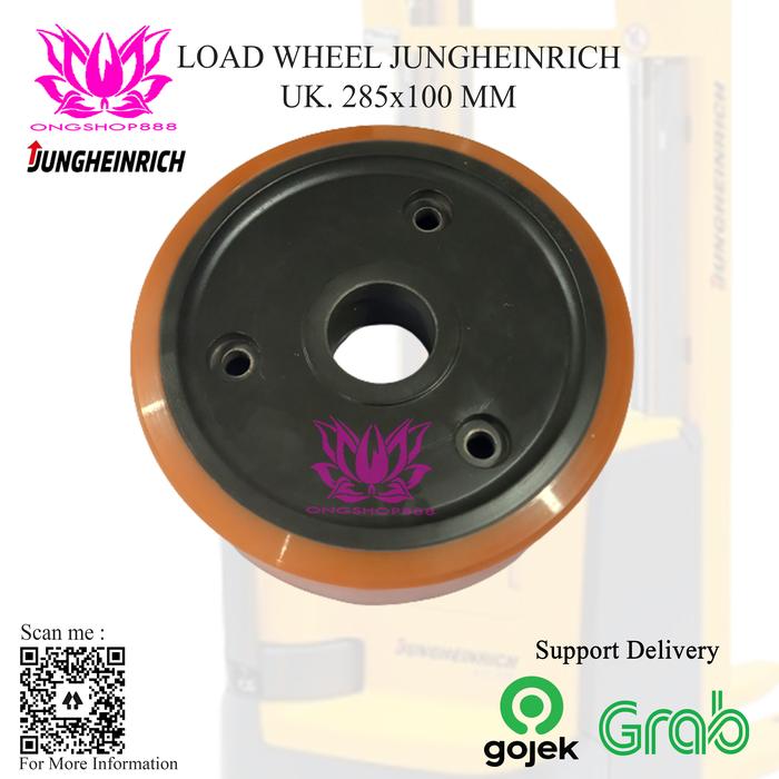 Jual Roda Load Forklift Reachtruck Jungheinrich ETV 214 285x100 40mm 3 ...
