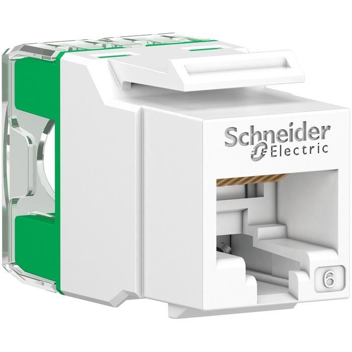 Jual Schneider Actassi Connector Rj45 Keystone Modular Jack Cat6 Cat 6 ...
