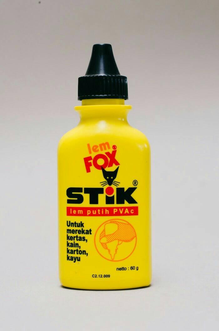 Jual Lem FOX Stick 60gram/Lem Putih PVAC 60 gram/Lem Glue FOX Stik 60gram - Kab. Tangerang - ATK ...