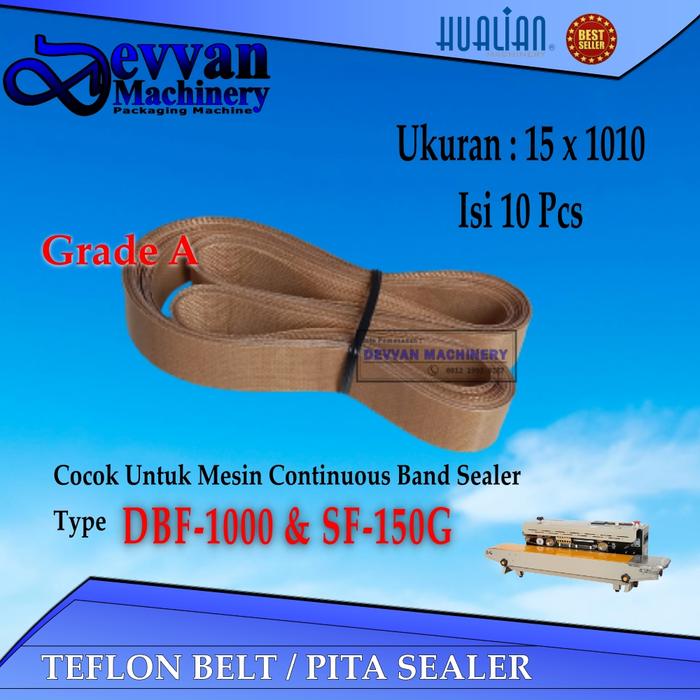 Promo Teflon Belt Sealer 15 x 1010 Sealing Belt Continuous Sealer - Kab ...