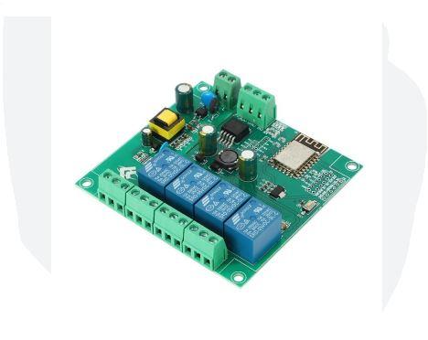 Jual Modul Relay 1 Channel -4channel WIFI ESP-12F ESP8266 AC 220V power ...