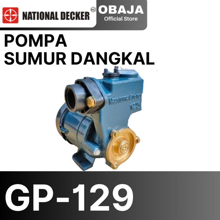 Jual Pompa National Decker GP129/Pompa Air Sumur Dangkal GP129 - Kota ...