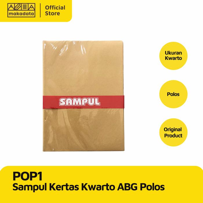 Jual SAMPUL BUKU POP1 ABG POLOS SIZE KWARTO MURAH - Kota Surabaya - Makadata Stationery | Tokopedia