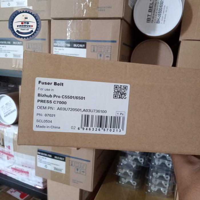 Jual fuser belt c6000/ fusing belt km C5501/6501/ press C7000/ 6000 ...