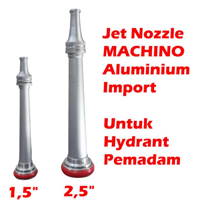 Jual Jet Nozzle Fire Hydrant Pemadam Alumunium Alloy 1,5" Machino ...