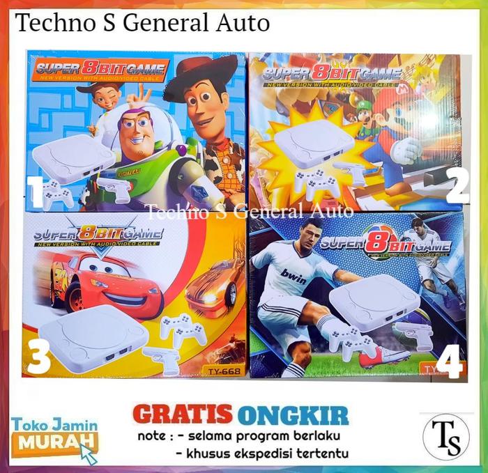 Jual New Super 8 Bit Game Nintendo Classic Retro Tv Console Playstation ...