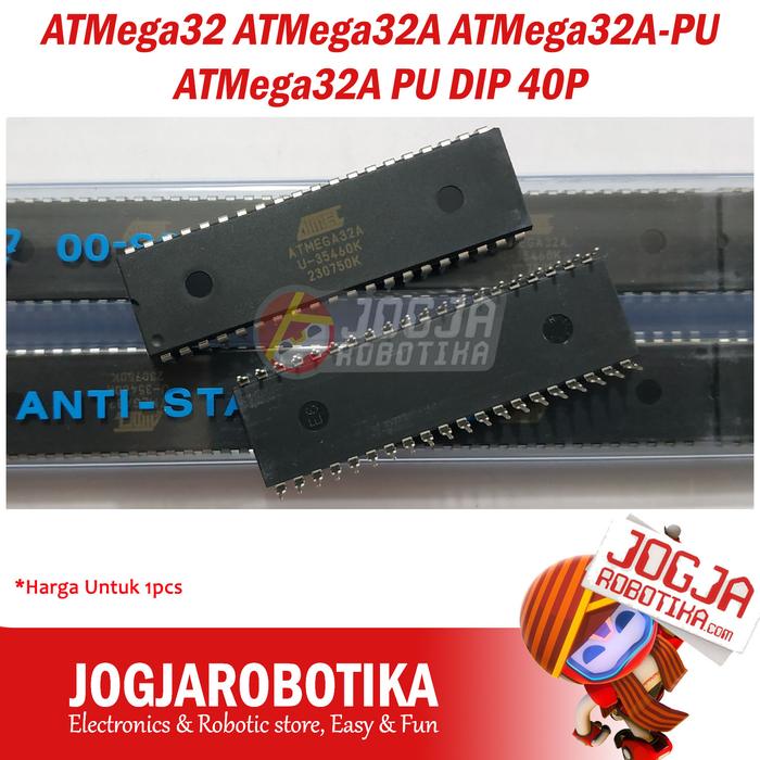 Jual ATMega32 ATMega32A ATMega32A-PU ATMega32A PU DIP 40P - Kab. Sleman - Jogjarobotika | Tokopedia