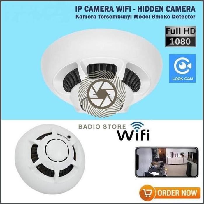 Jual IP Camera - Spy Camera Wifi Smoke Detector HD 1080P 4K - Hidden ...