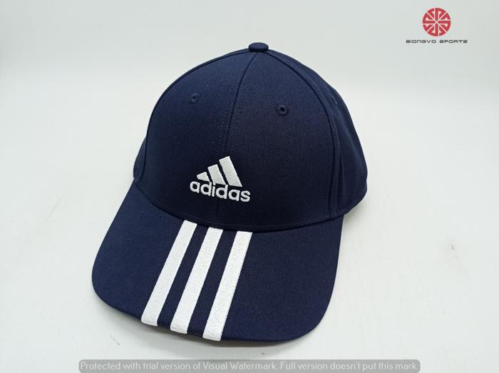 Promo TOPI ADIDAS - BASEBALL 3-STRIPES COTTON TWILL CAP ORIGINAL II3510 ...