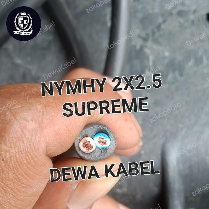 Jual NYYHY 2X2.5 SUPREME / KABEL SERABUT 2 X 2.5mm / NYMHY 2X2,5 / 2 X 2,5 - Jakarta Barat ...