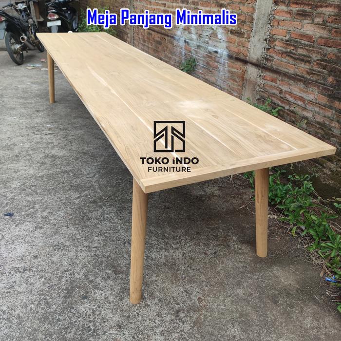 Jual Meja Makan Panjang Minimalis Modern, Meja Panjang 4 Meter - Kab ...