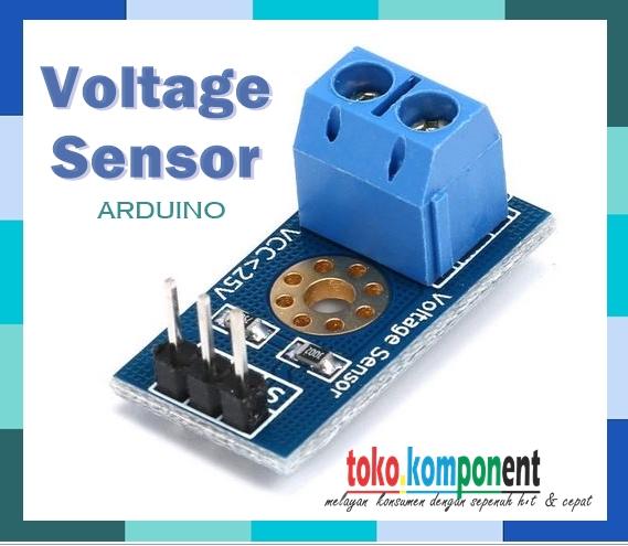Jual Sensor Tegangan Voltage Sensor DC module Arduino Compatible - Kota ...