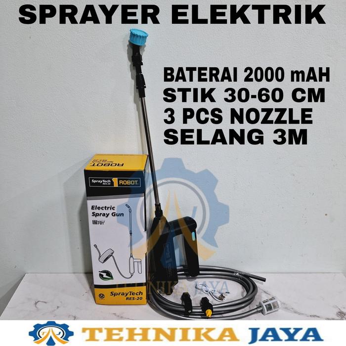 Jual Sprayer TANICO 2in1 elektrik & manual 16 Liter / alat semprot hama ...