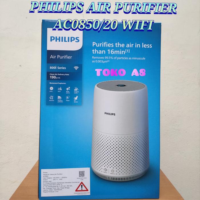 Jual Philips Air Purifier AC0850/20 Garansi Resmi Nano Protect HEPA ...