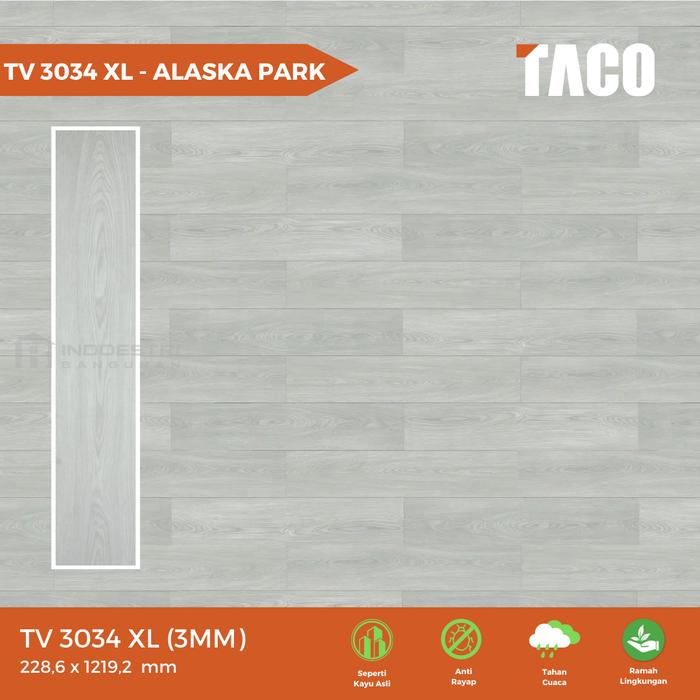 Jual TACO Lantai Vinyl 3mm TV 3034 XL Alaska Park / Lantai Motif Kayu ... Jual TACO Lantai Vinyl 3mm TV 3034 XL Alaska Park / Lantai Motif Kayu ...