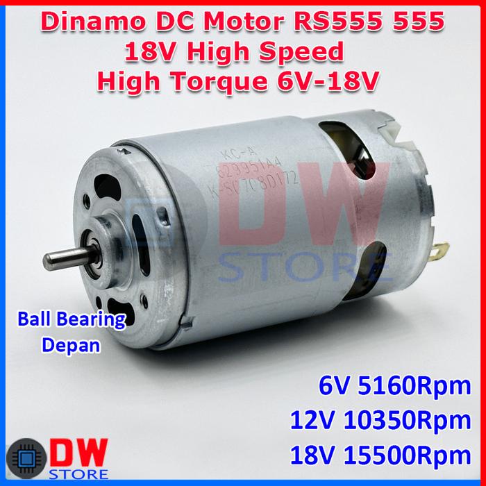 Jual Dinamo Motor Obeng Bor Baterai Cordless RS555 555 RS-550 DC 18V 6V-18V - Kab. Bandung - DW ...