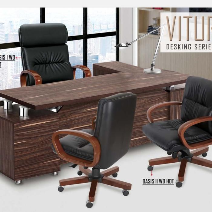 Jual Meja direktur meja kantor Indachi VITUR finishing HPL - Jakarta ...
