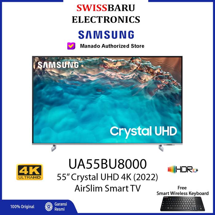 Jual MANADO - TV SAMSUNG 55BU8000 Crystal 4K UHD Smart Tv 55" Inch - Kota Manado - Swiss Baru ...