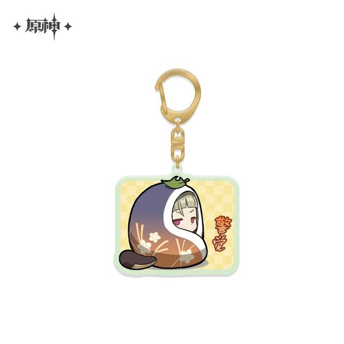 Jual Sayu - Genshin Impact Chibi Emoji Keychain - Official Merchandise ...