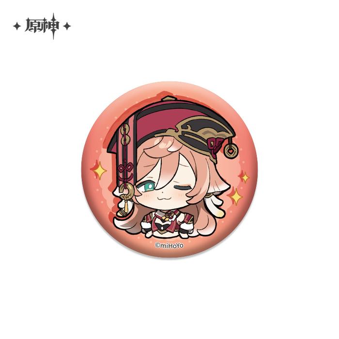 Jual Yanfei - Genshin Impact Chibi Emoji Badge - Official Merchandise ...