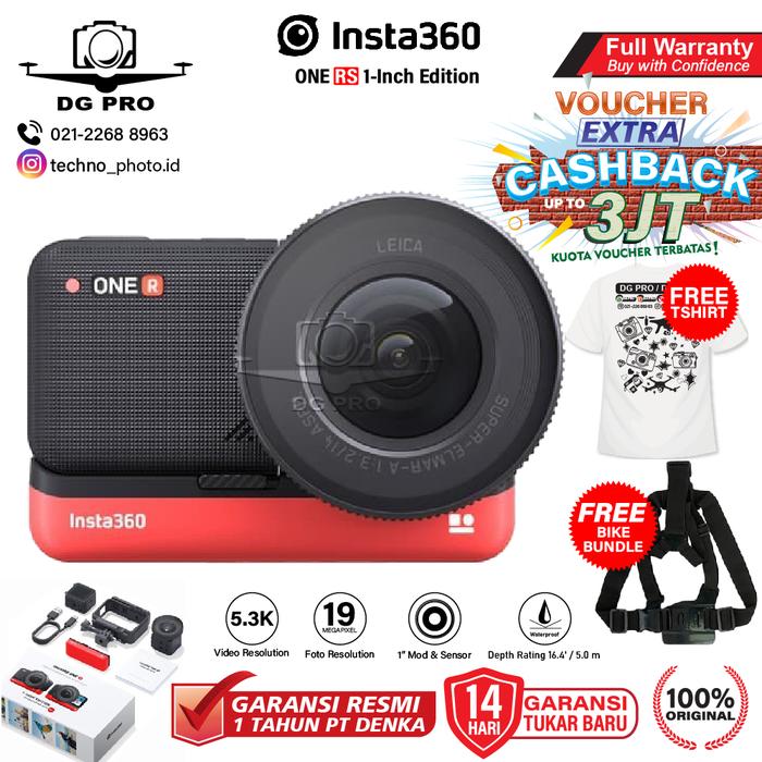 Jual Insta360 ONE RS 1 Inch Edition Camera Insta 360 Action Cam ...