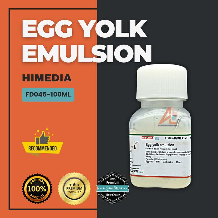 Jual Egg Yolk Emulsion - Supplement Mikrobiologi, 100 ml - Kab. Bogor ...