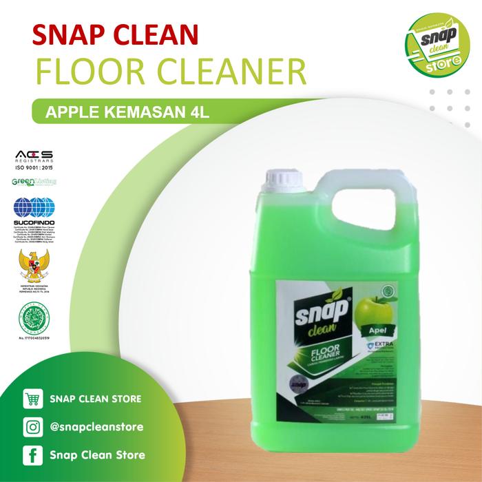 Jual SNAP CLEAN Floor Cleaner Pembersih Lantai [Khusus Instan Kurir ...