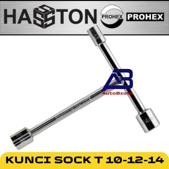 Jual HASSTON Kunci Sock T 10-12-14 / Kunci Y-Type 3 Way Model T ...
