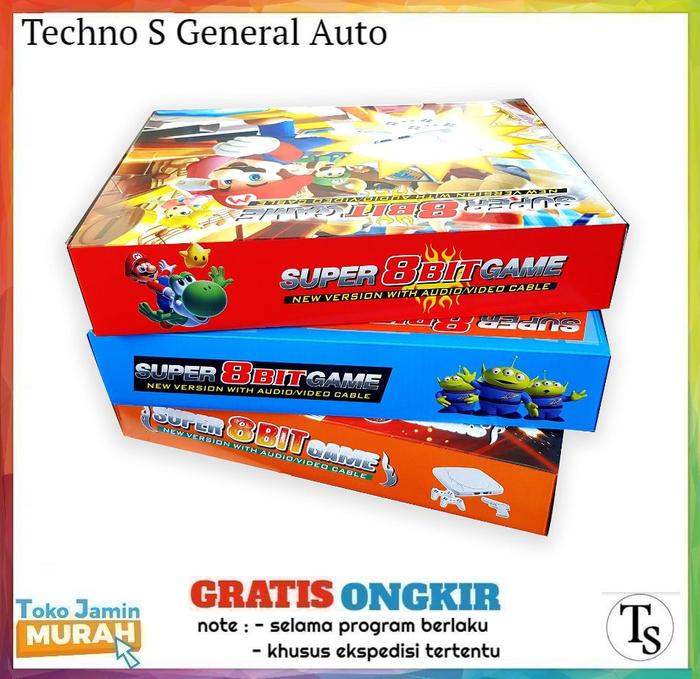 Jual New Super 8 Bit Game Nintendo Classic Retro Tv Console Playstation ...