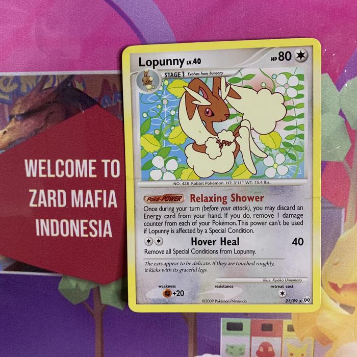 Jual lopunny KARTU pokemon tcg card NON gx v ex sar sr indonesia hr ar ...