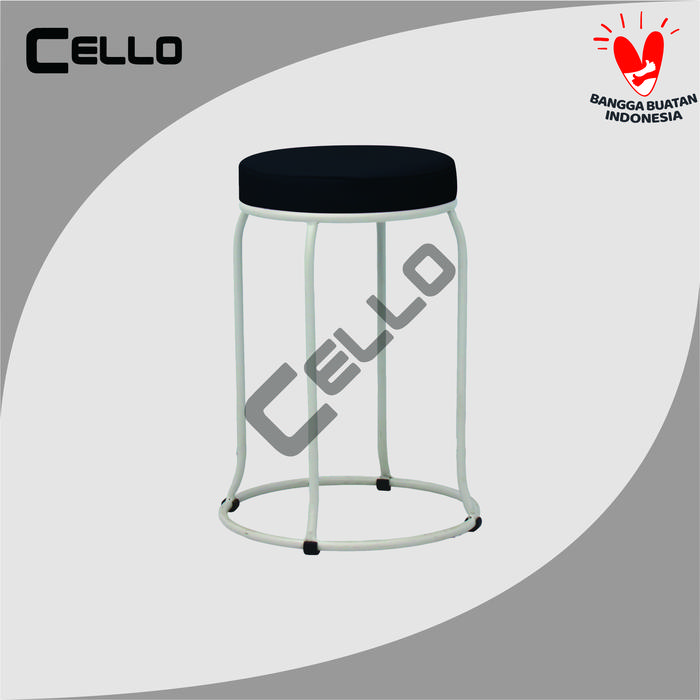Jual CELLO OREO P - Kursi Bakso Cafe Restoran Besi Busa - Hitam ...
