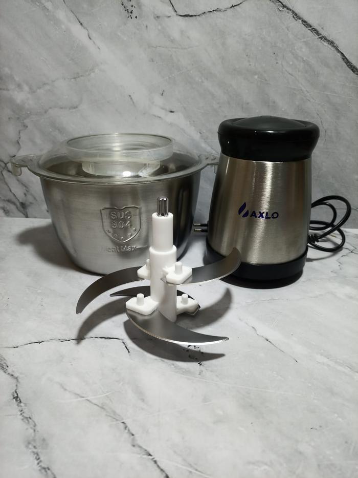 Jual Gilingan Daging Serbaguna Axlo A-802 22cm / Chopper Meat Grinder ...