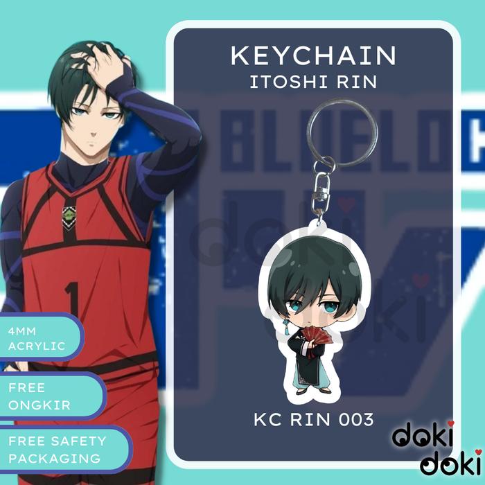 Jual GANTUNGAN KUNCI KEYCHAIN ANIME ITOSHI RIN BLUE LOCK - KC RIN 014 ...