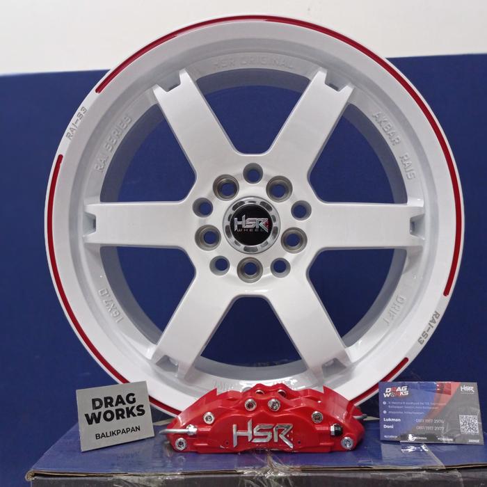 Jual VELG MOBIL RACING RING 16 BAUT 5 UNTUK XPANDER INNOVA ERTIGA GRAN ...