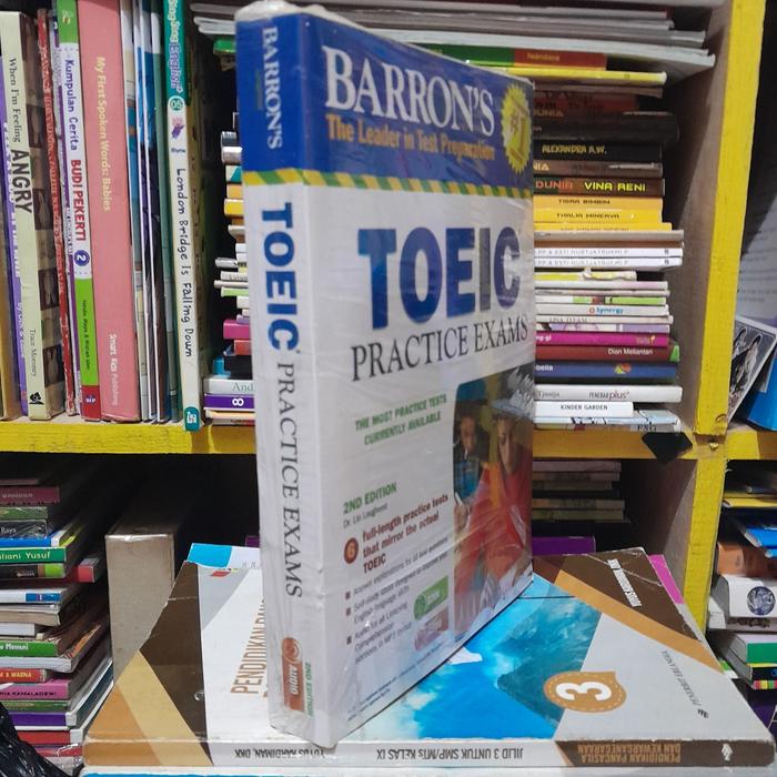 Jual Barron's Toeic Practice Exams 2nd Edition Di Seller Hachi ...