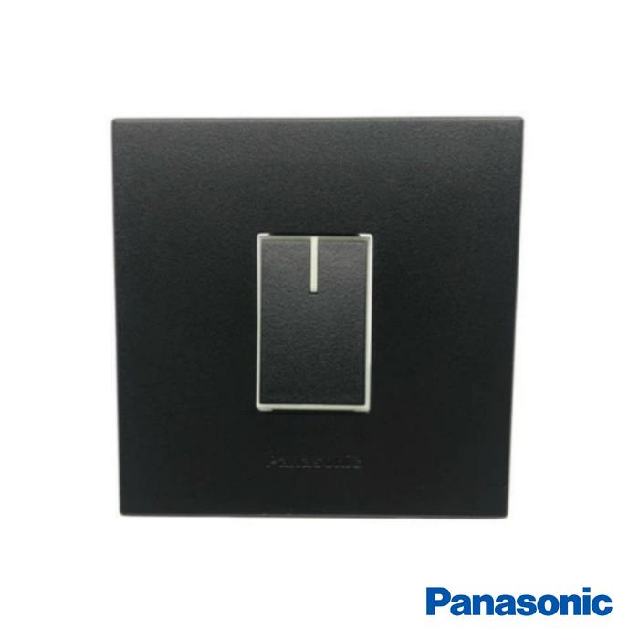 Jual PANASONIC Saklar Single 1Gang 2Way HOTEL Hitam WESJ5932B - Jakarta ...
