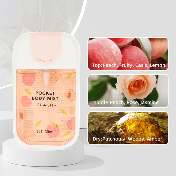 Jual MINISO pocket body mist 35ml - peach - Jakarta Utara - Kado Grosir ...
