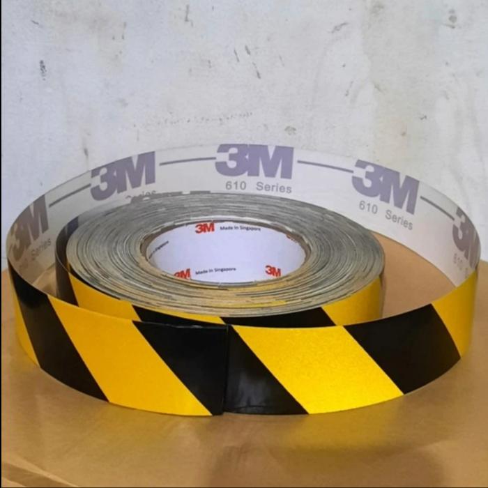 Jual Sticker 3M Reflective Zebra line/Scotlite safety kuning hitam - Kota Tangerang - Shop ...