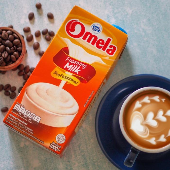 Jual SUSU UHT OMELA FULL CREAM PLAIN 1 LITER | OMELA UHT MILK 1000 ML ...