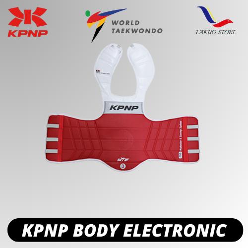 Jual PSS KPNP TAEKWONDO BODY PROTECTOR / HEAD GEAR / RECEIVER / WT APPROVED - Body Merah ...