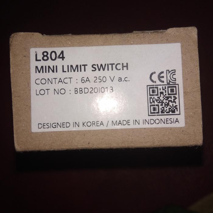 Jual HANYOUNG L804 MINI LIMIT SWITCH - Kab. Tangerang - PT SUMBER LOGAM INDONESIA SLI | Tokopedia