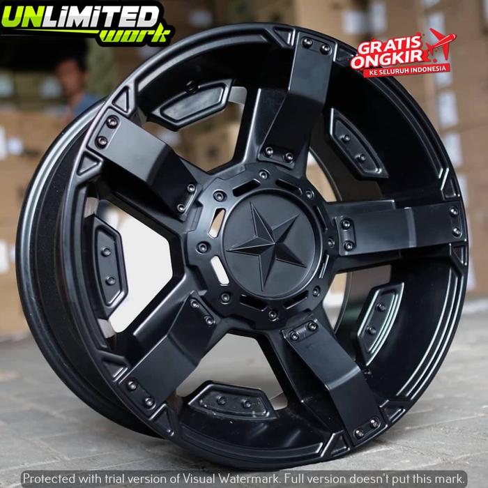 Jual Velg Mobil Panther Hardtop Hilux Triton Blazer Strada HSR RASTA 2 ...