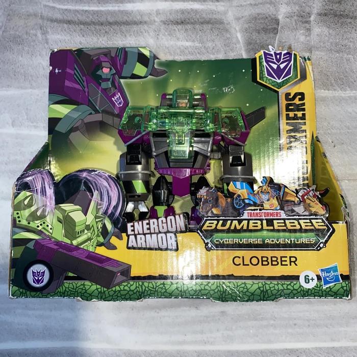 Jual Hasbro Transformers Bumblebee Cyberverse Adventures CLOBBER - Kota ...