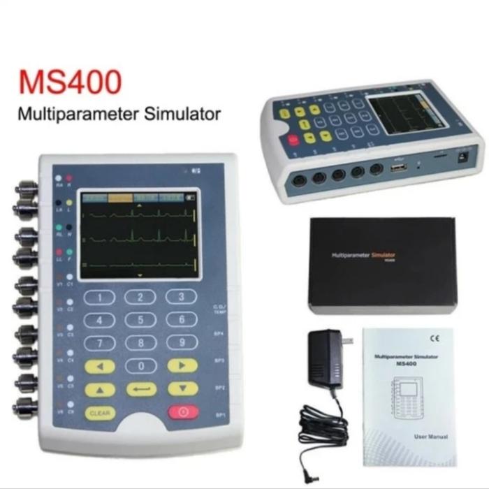 Jual ECG Simulator Ms 400 / ECG Multiparameter Simulator / EKG ...