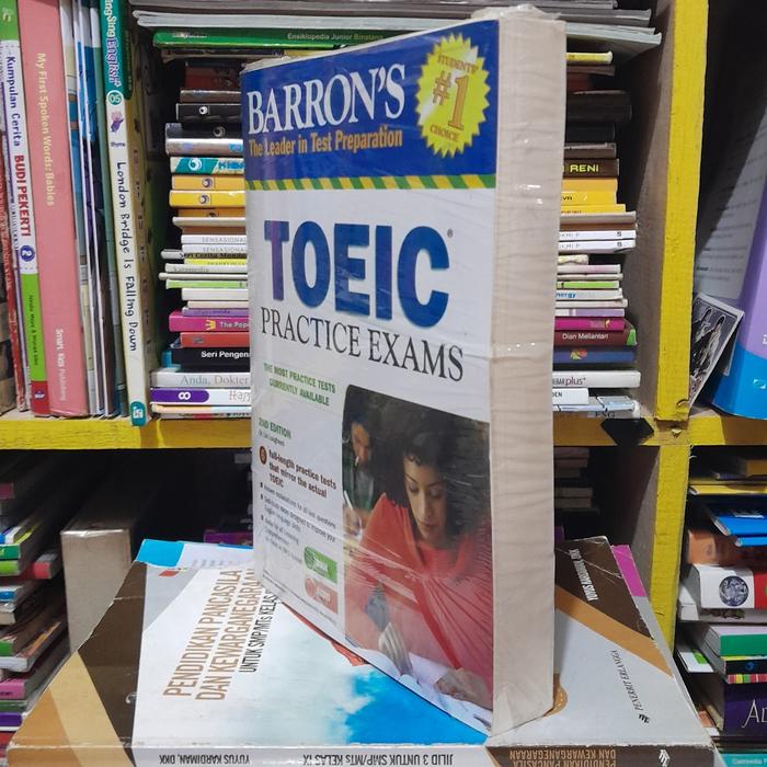 Jual Barron's Toeic Practice Exams 2nd Edition Di Seller Hachi ...