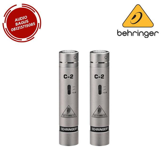 Jual BEHRINGER C 2 MATCHED STUDIO CONDENSER C2 MICROPHONE STUDIO ...