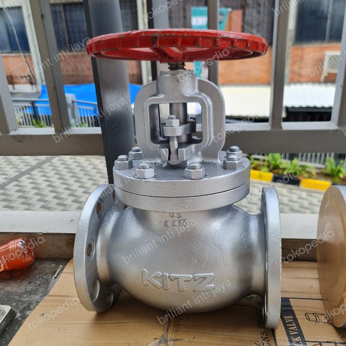 Jual Globe Valve Kitz 4" inch Cast iron Jis 10k kitz DN100 FCD-S ...