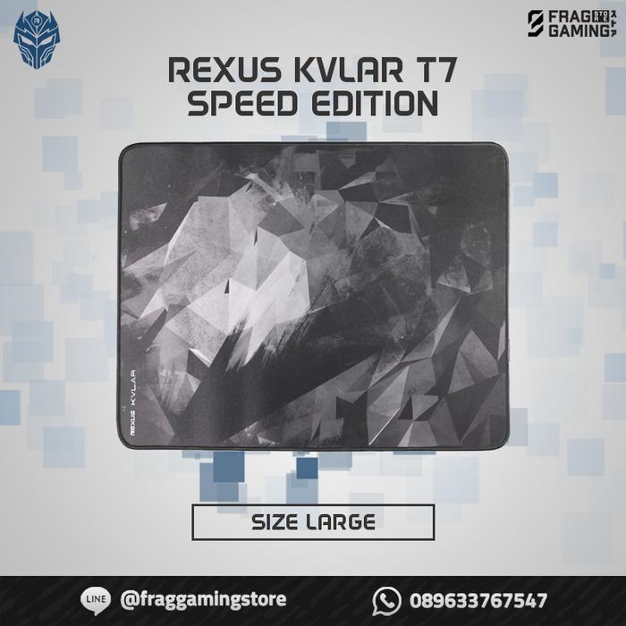 Jual Rexus Kvlar T7 Speed Edition L Mousepad Gaming Large Kevlar ...