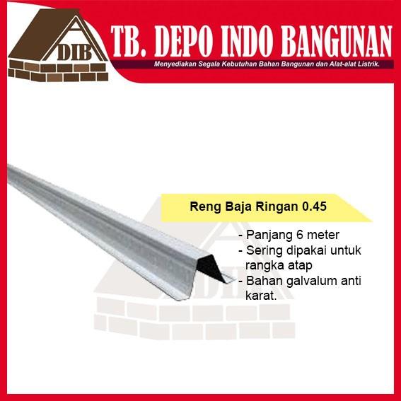 Jual Reng Baja Ringan 0.40 6meter - Kota Bekasi - Depo Indo Bangunan ...